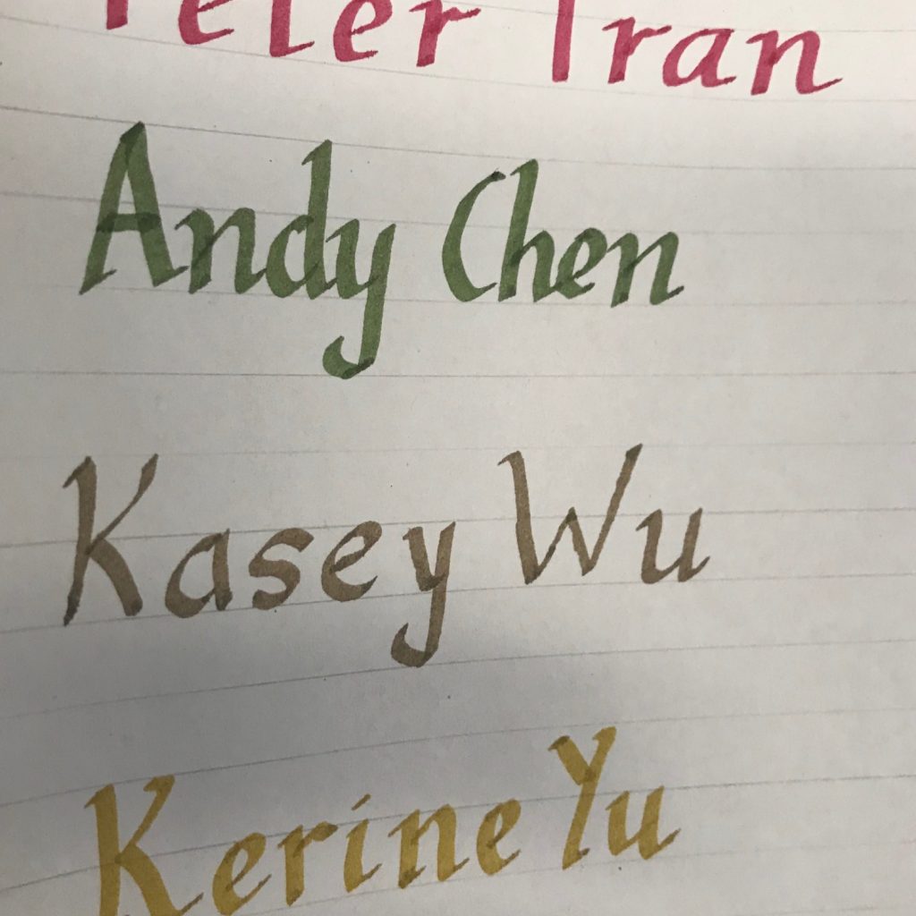 Calligraphy Club – MERCURIUS