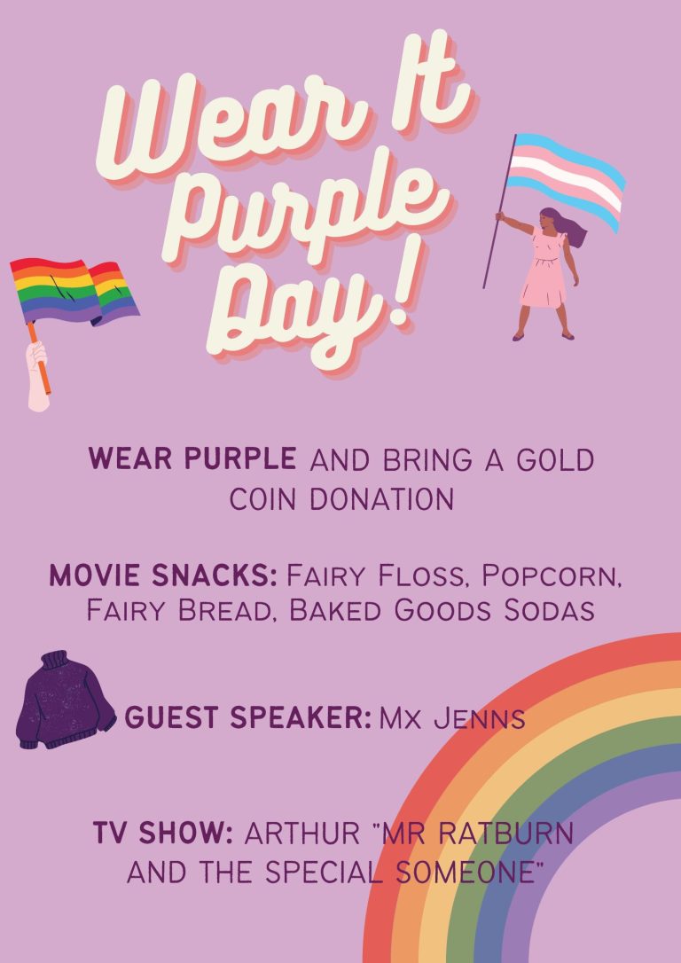 Wear it Purple Day – Friday August 26 – MERCURIUS