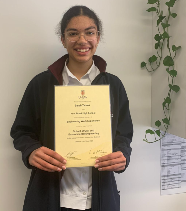 UNSW School of Civil and Environmental Engineering work experience ...