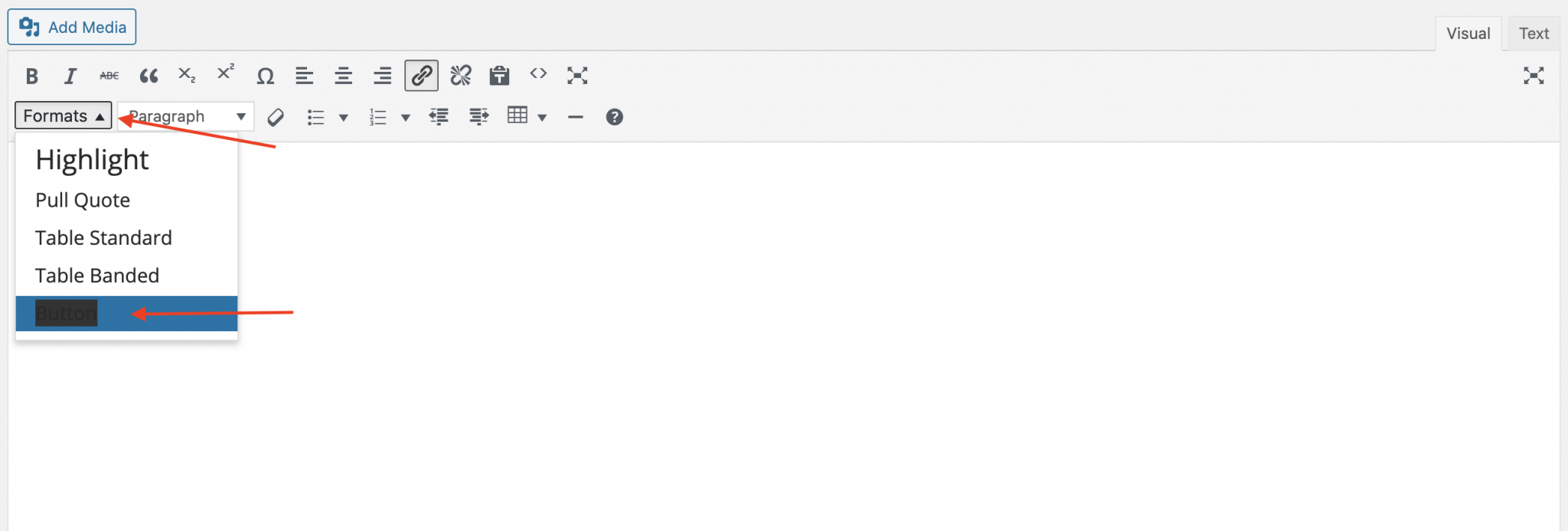 Adding a Button – Buzz Knowledgebase