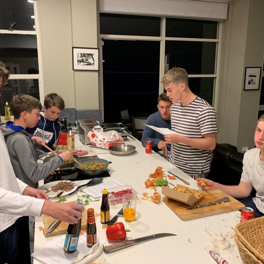 Hand-shakes and Beef Stir-Fry - Shore Boarding News