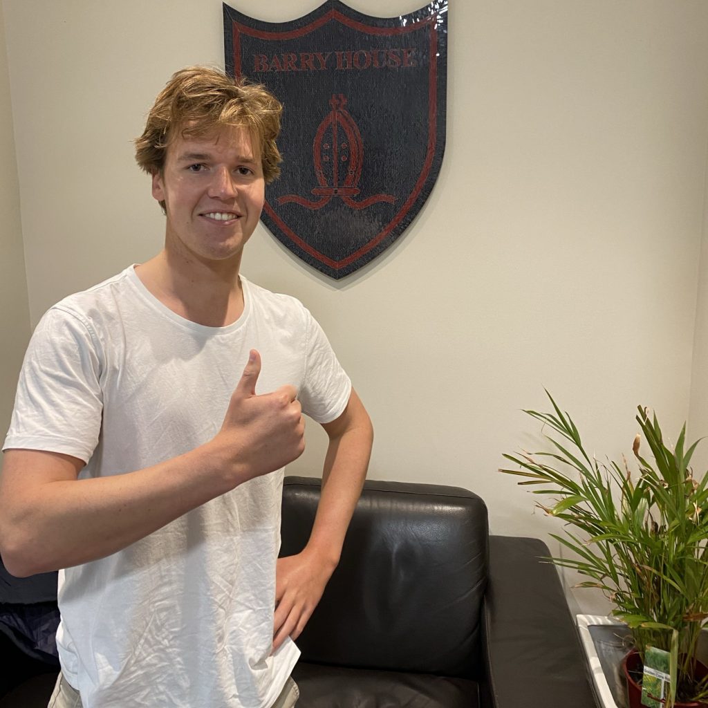 House Supervisor, Barry Old Boy James Croker - Shore Boarding News