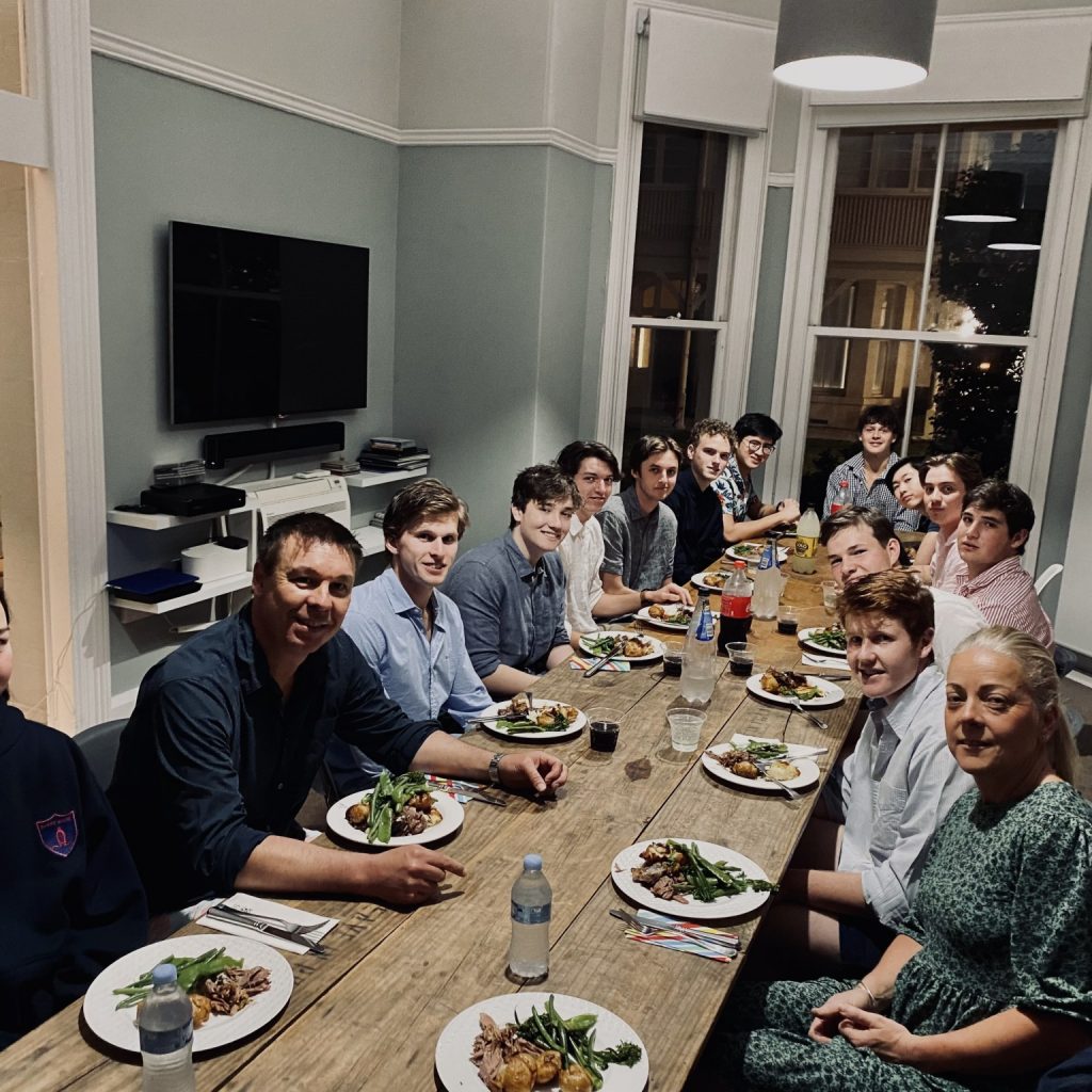 Year 12 Dinner At The Morris Residence - Shore Boarding News