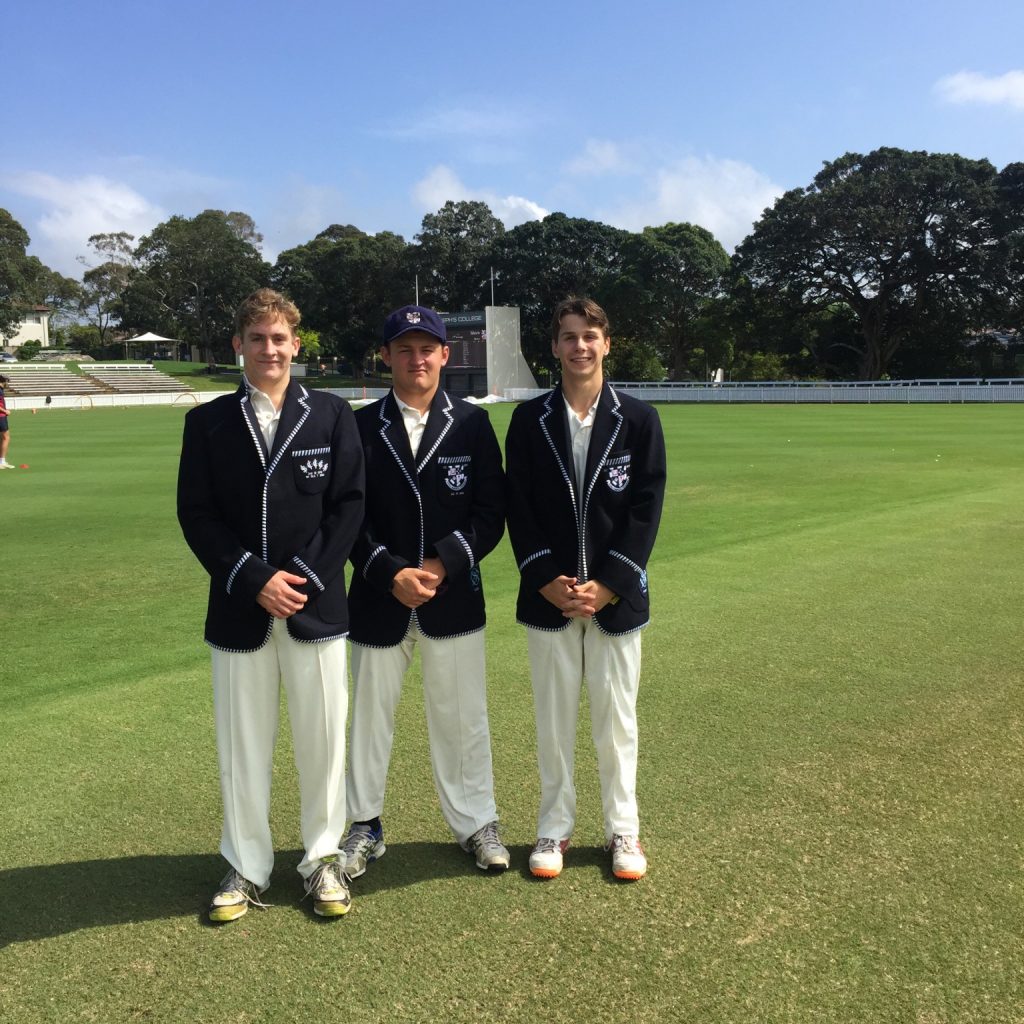 1st XI Cricket Representation - Shore Boarding News