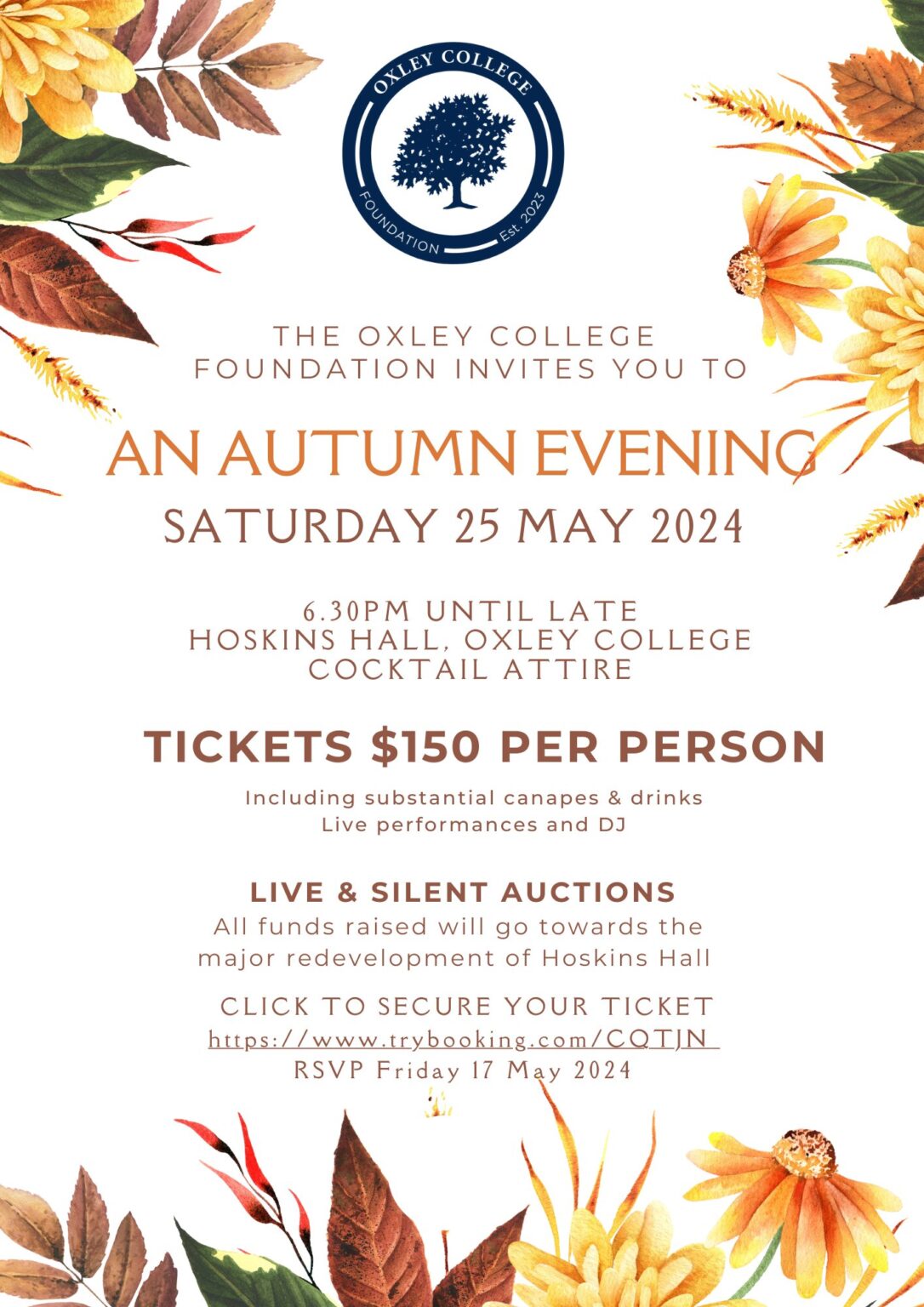 An Autumn Evening – Oxley College