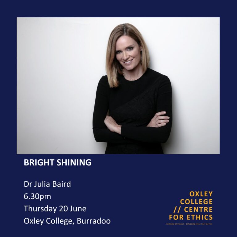 The Oxley College Centre for Ethics - Oxley College