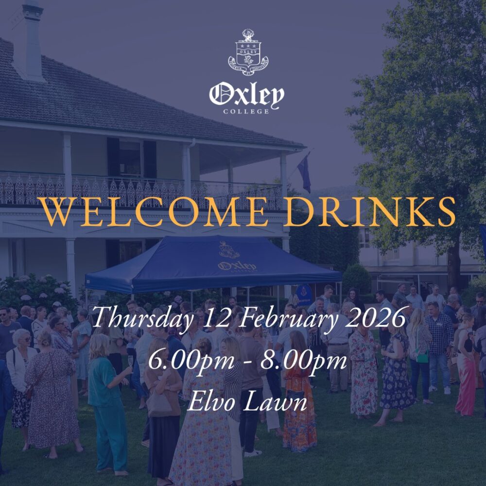 You are warmly invited… – Oxley College